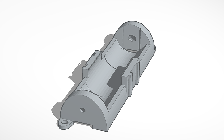 3d Design 18650 Holder Tinkercad