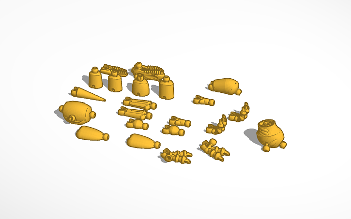 3D design dino - Tinkercad