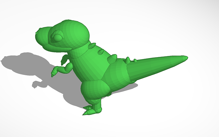 3D design Dinosaur - Tinkercad