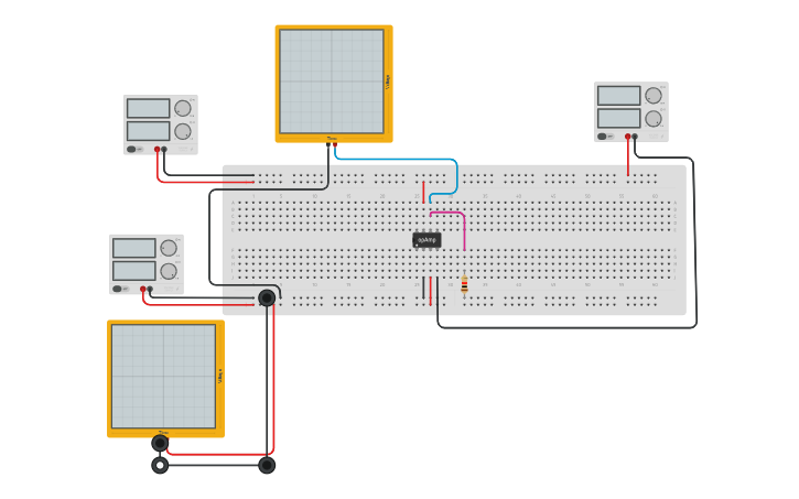 Circuit design Abbigail Angela Supit_Open Loop Non-Inverting Op-Amp - Tinkercad