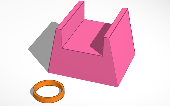 3D design cr10 legs - Tinkercad