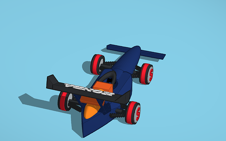 3D design f1 - Tinkercad