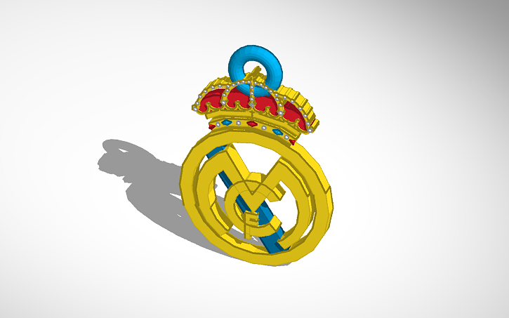 3D design Real Madrid - Ismael Becerra - Tinkercad