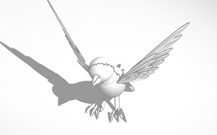 3D design Bird - Tinkercad