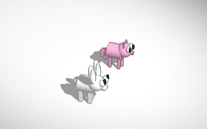 3D design Animals - Tinkercad