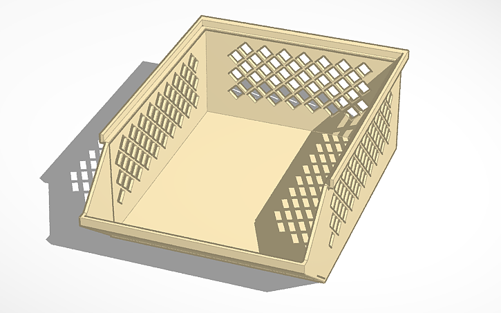 3d Design Storage Stackable Tinkercad
