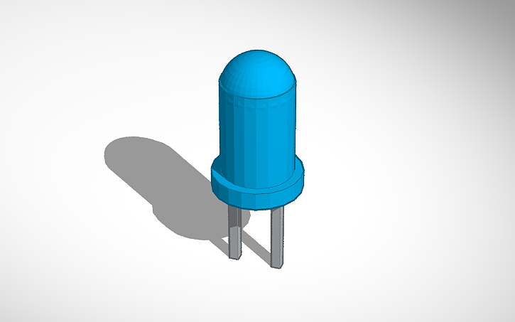 3D design LED - Tinkercad