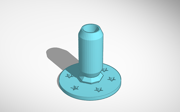 3D design Star Candle holder - Tinkercad