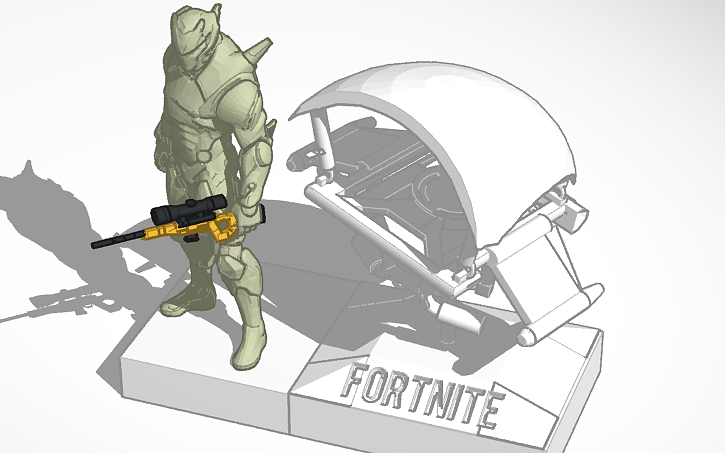3D design Fortnite - Tinkercad
