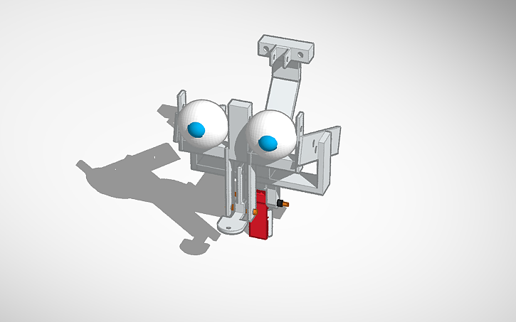 3D design Animatronic Parts - Head - Tinkercad