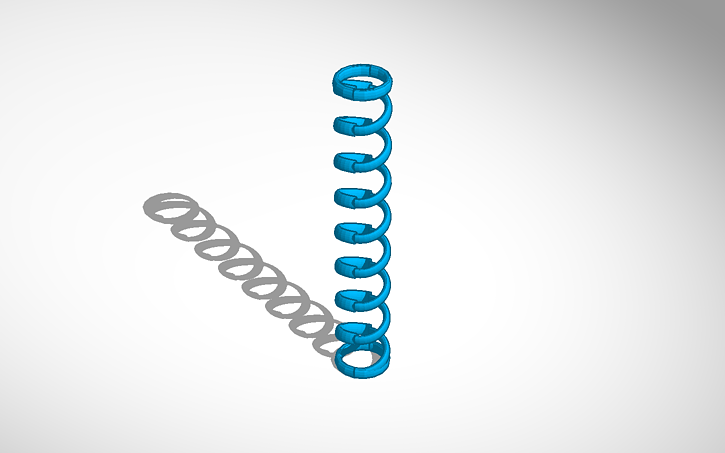 3D design Spring - Tinkercad
