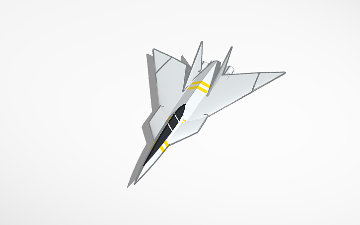 3D design Jet - Tinkercad
