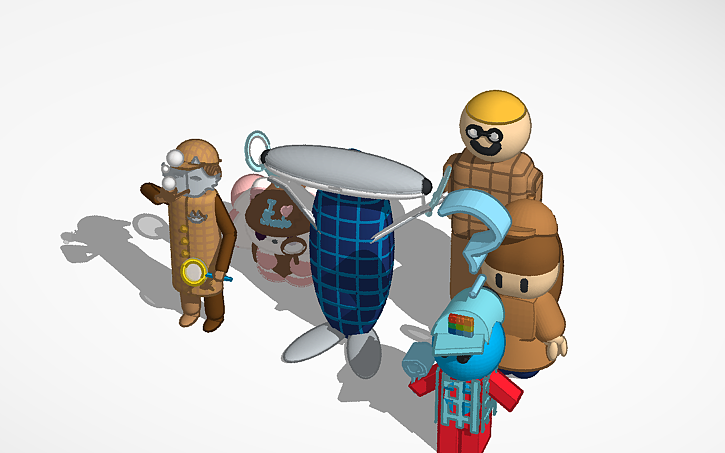 3D design Copy of Detective club - Tinkercad
