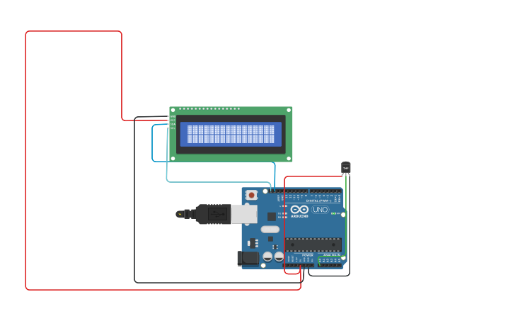 Circuit design Copy of Sensors Challenge - Tinkercad