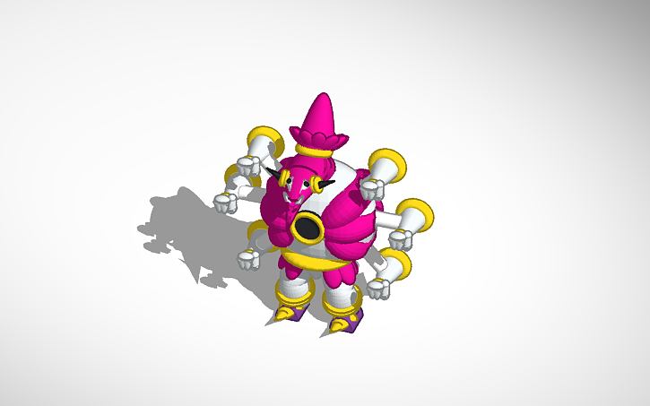 3D design hoopa - Tinkercad