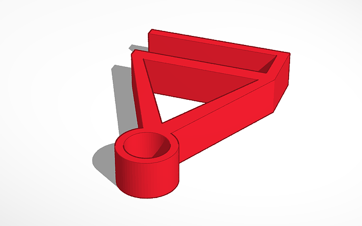 3D design 22mmhole paper towel shelf20mm hanger - Tinkercad