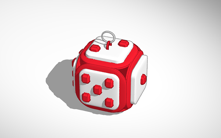 3D design KeyChain - Tinkercad