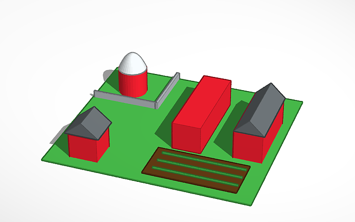 3D design Copy of Farm - Tinkercad