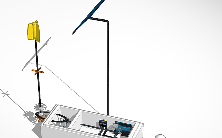 3D design Micro Hydro-Solar Power - Tinkercad