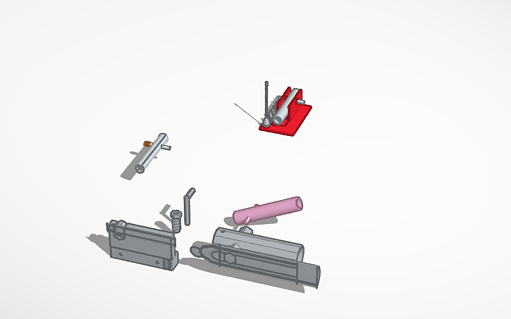 3D design Stefy's Cannon-V3 - Tinkercad