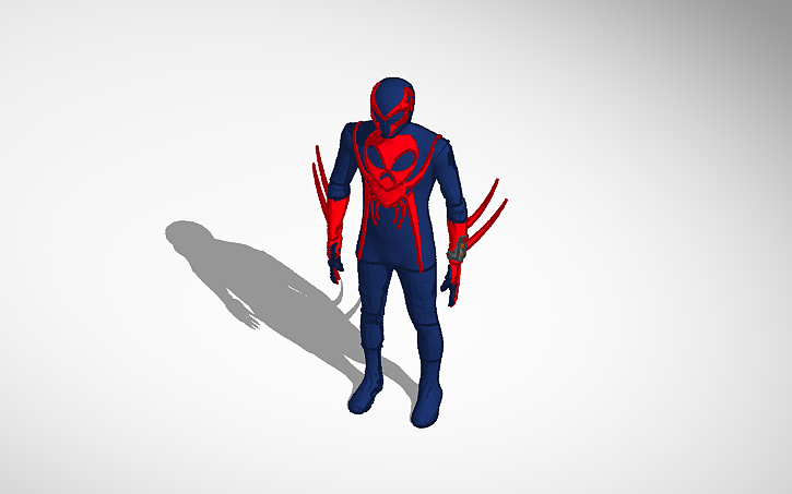 3D design Spider-Man 2099 V.2 - Tinkercad
