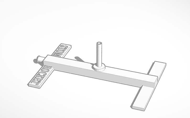 3D design Stomp Rocket Pad - Tinkercad