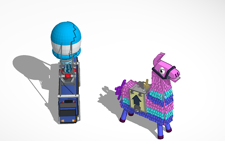 3D design fortnite - Tinkercad