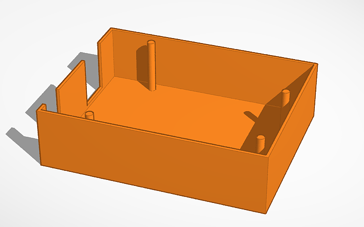 3D design Arduino Uno R3 case - Tinkercad