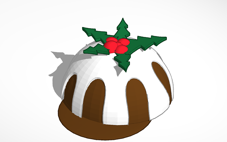 3D design Figgy Pudding Hat - Tinkercad