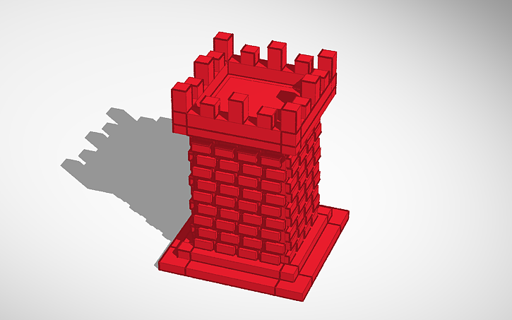3D design Tower - Tinkercad