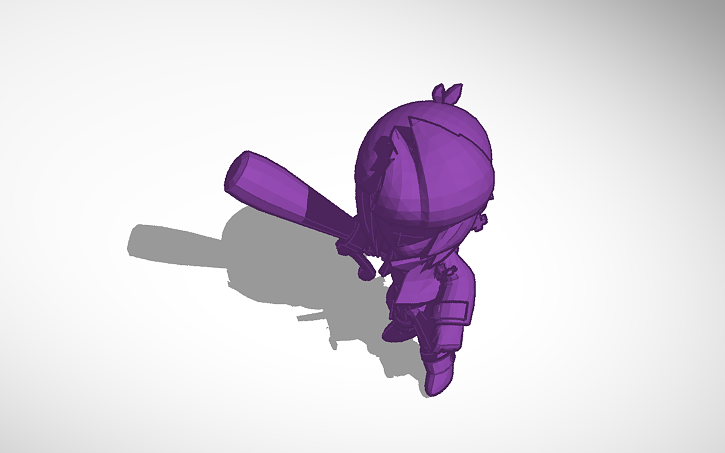 3D design Bibi brawl stars - Tinkercad