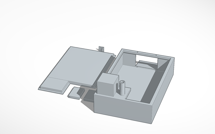3D design bunker - Tinkercad