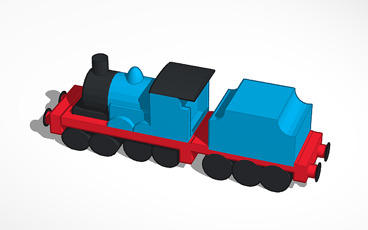 3D design 440 train - Tinkercad