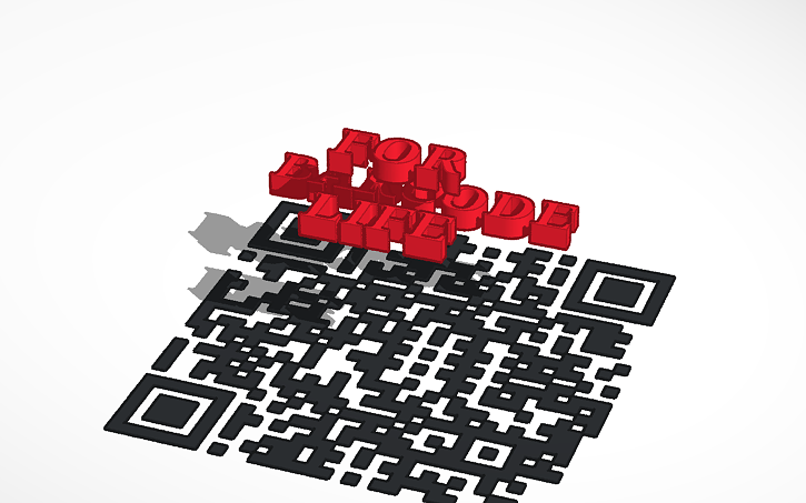 3D design BARCODE!!!!!!! - Tinkercad