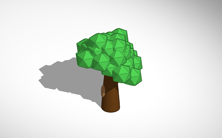 3D design tree - Tinkercad