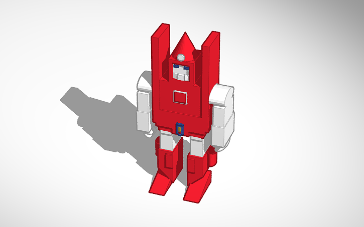 3D design Transformers Powerglide - Tinkercad
