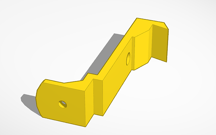 3D design clip - Tinkercad