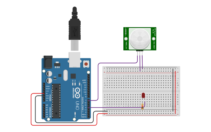 Circuit design Glorious Tumelo - Tinkercad