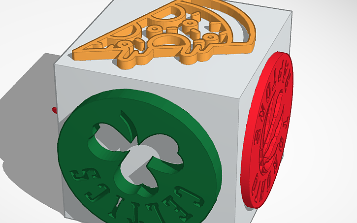 3D design cube - Tinkercad