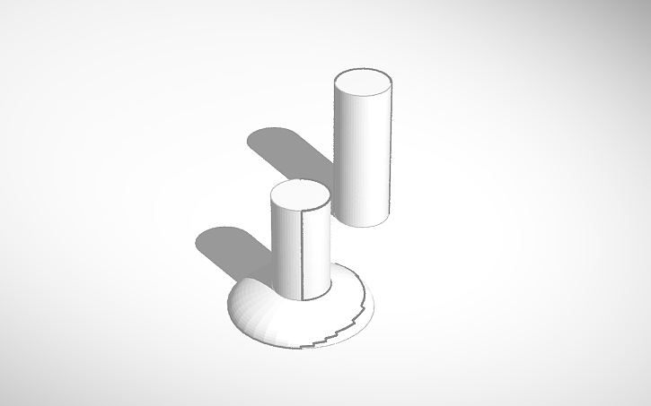 3D design TWR Bogie Pins - Tinkercad
