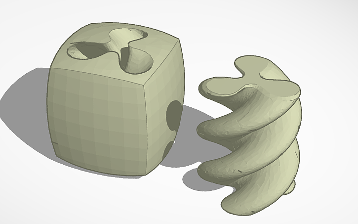 3D design Infinite Twist - Tinkercad