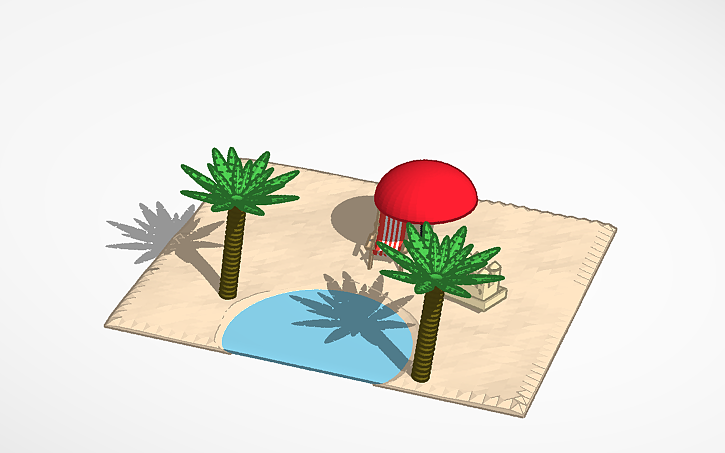 3D design My Entry For The Summer Beach Challenge - Tinkercad