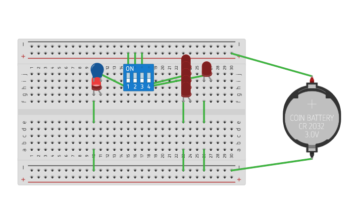 Circuit design Resistor//Capacitor Demonstration - Tinkercad