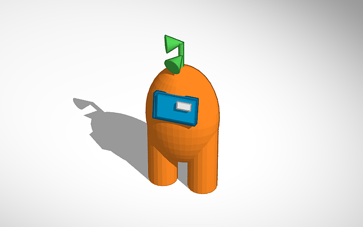 3D design Among Us - Tinkercad