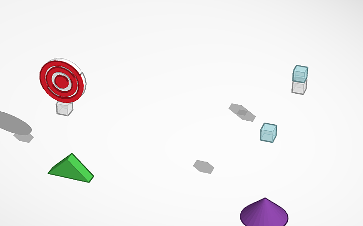 3D design Moving Target Game SIM LAB - Tinkercad