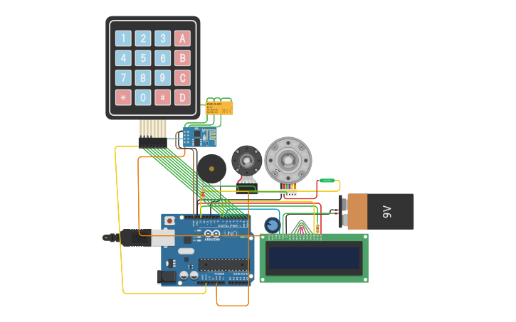 Circuit design arduino - Tinkercad