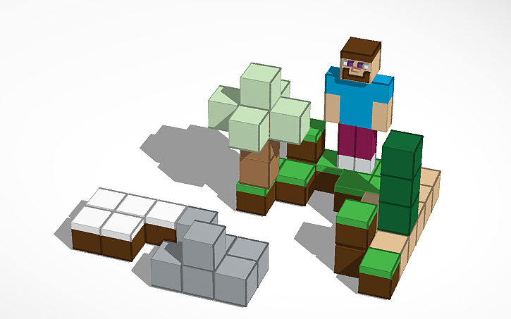 3D design minecraft - Tinkercad