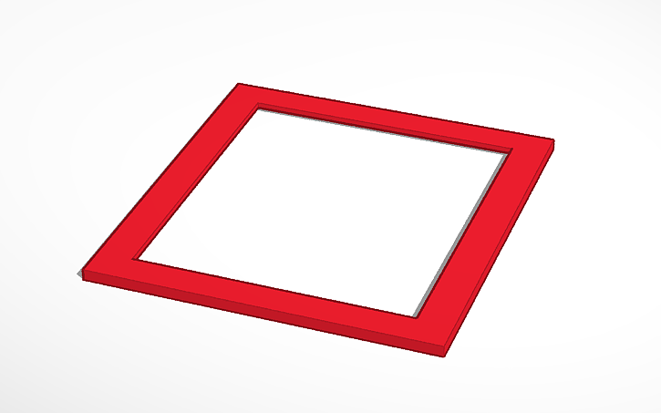 3D design bezel - Tinkercad