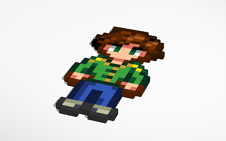 3D design stardew valley alex - Tinkercad