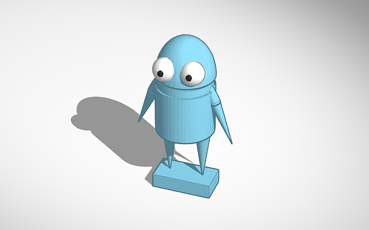 3D design R.E.P.O Bot - Tinkercad